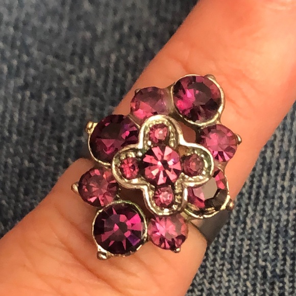 Jewelry | Beautiful Vintage Sparkly Cocktail Ring | Poshmark